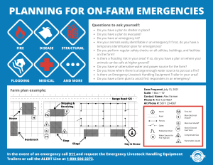 Be prepared for on-farm emergencies - Alberta Beef Producers