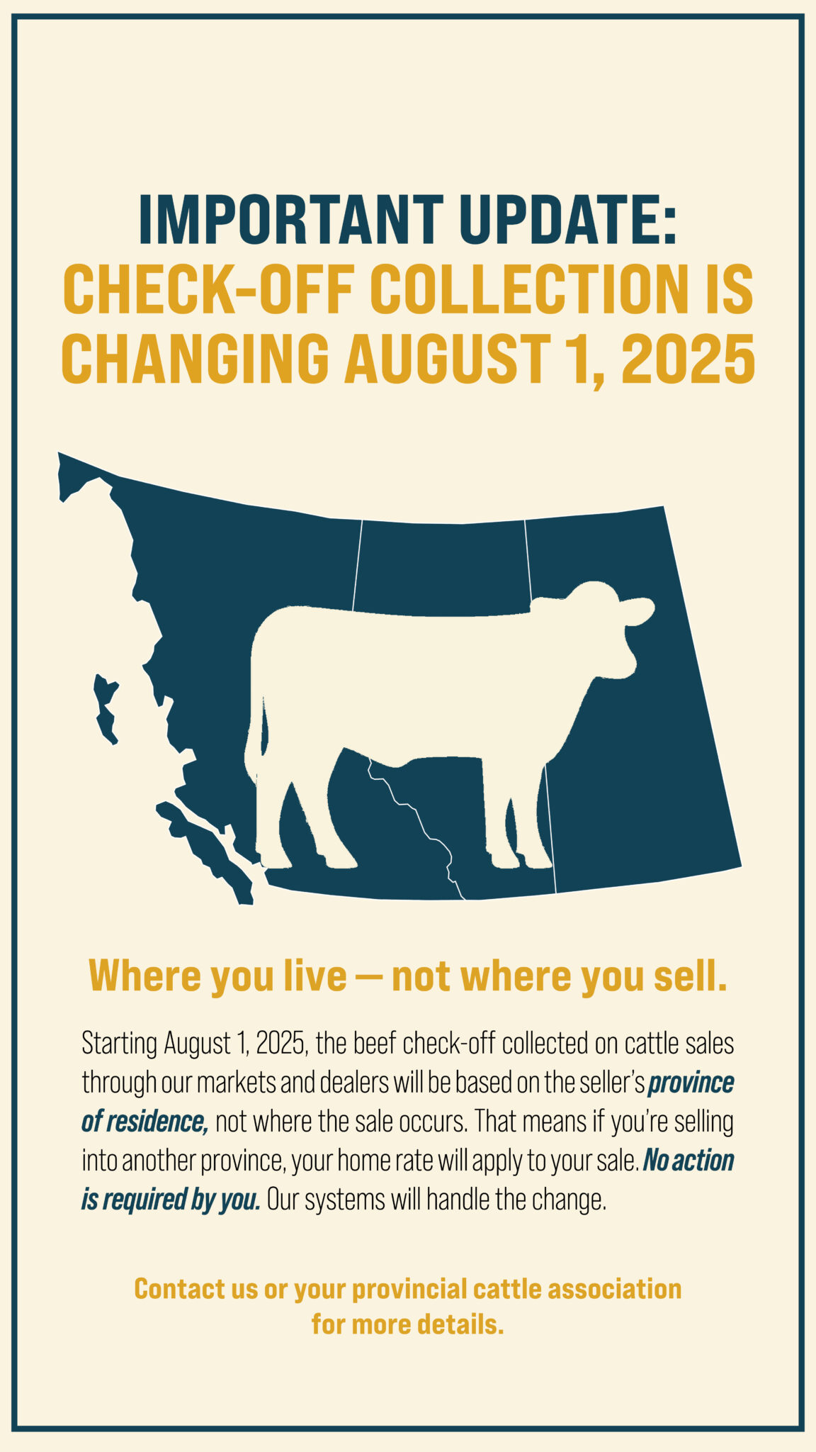 New rules to streamline beef check-off collection - Alberta Beef Producers